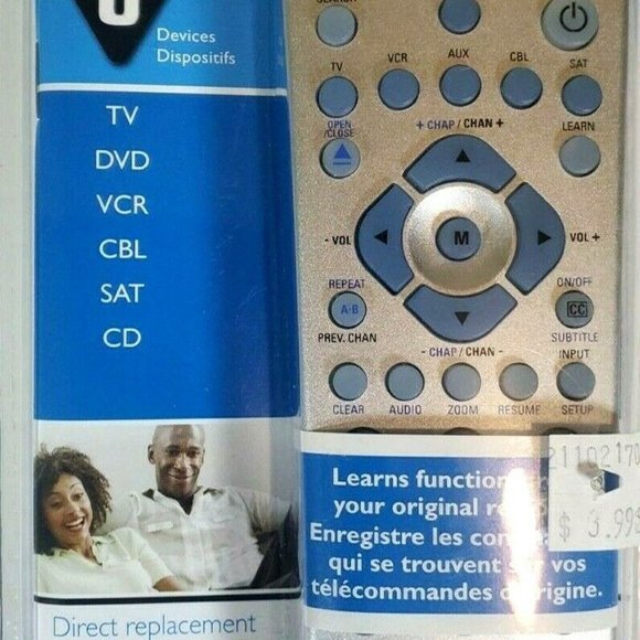 Philips Other Philips Universal Remote Control Pdvd6 Devices Tv Dvd